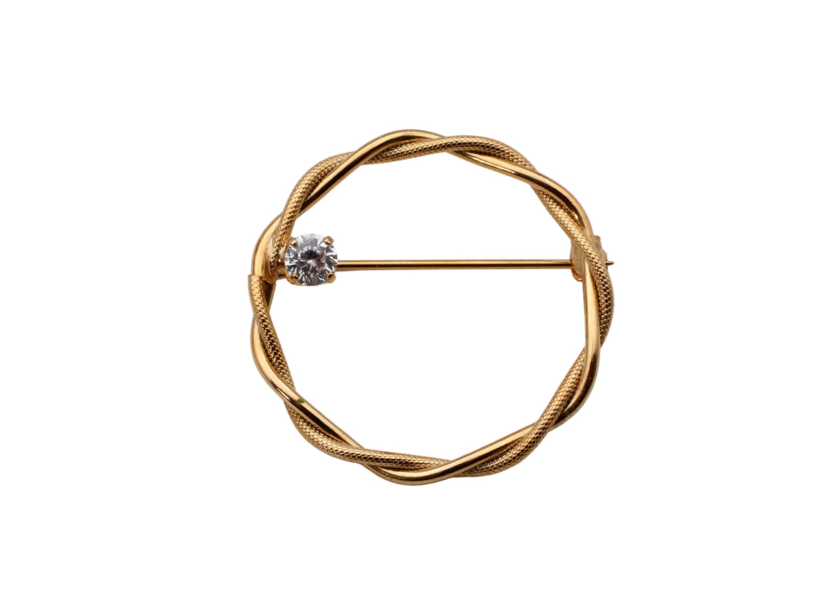 Cubic zirconia Pin / Brooch1 Dozen For — Wolf E. Myrow, Inc.